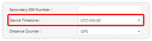 Set Device Time Zone